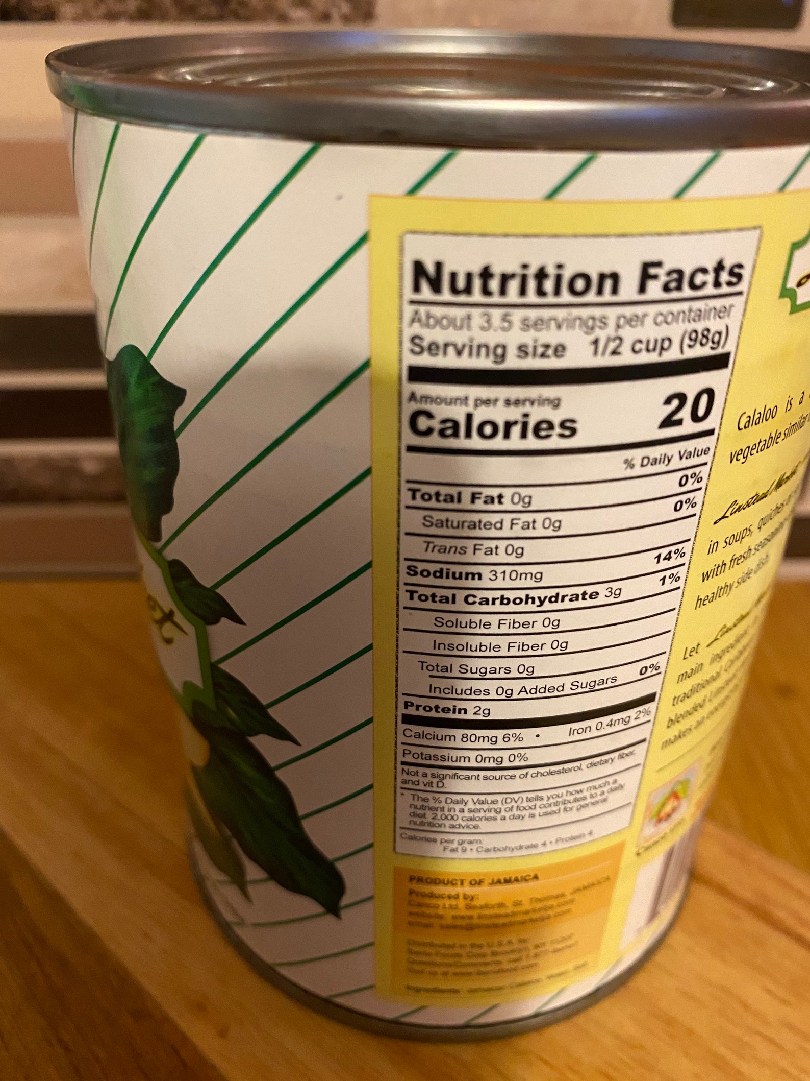 Linstead Market Callaloo - Etsy