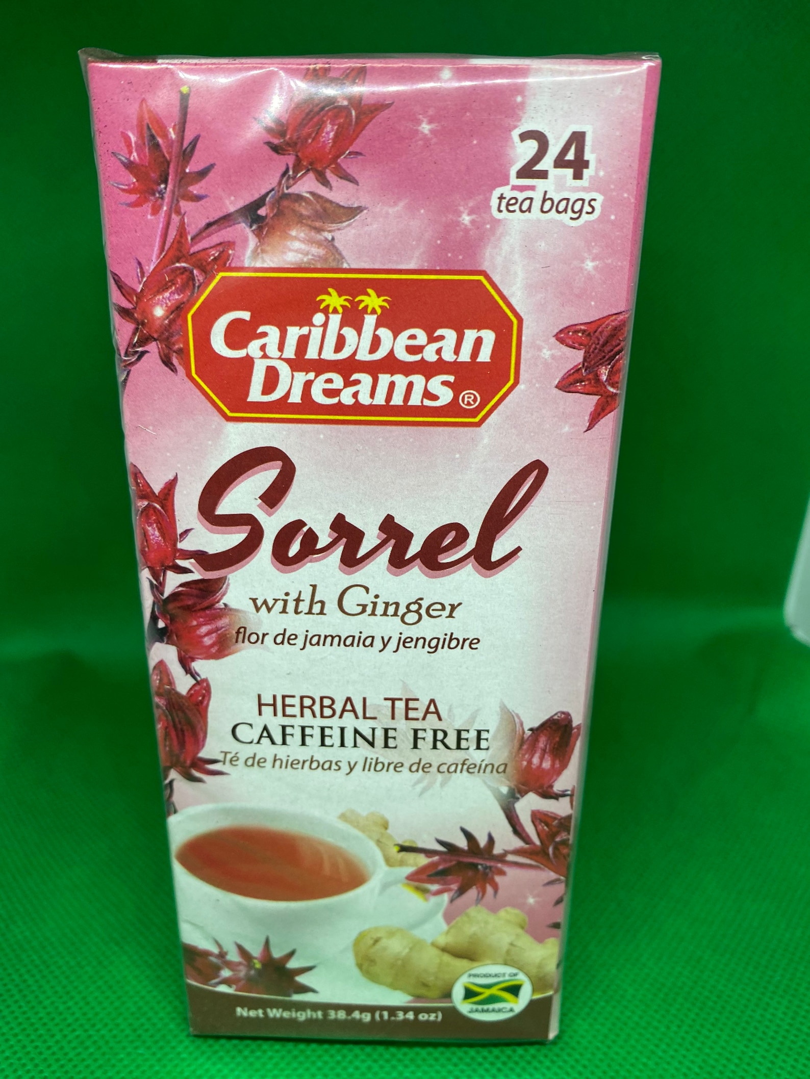 Jamaican Sorrel & Ginger Tea, Grown Locally and Packaged in Jamaica - Etsy