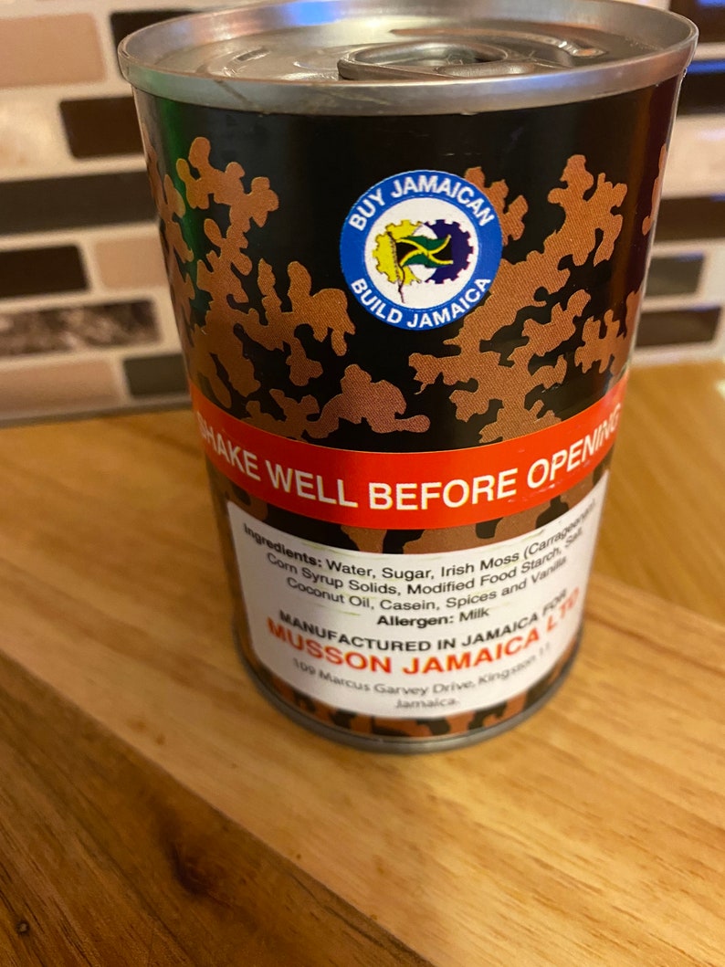 Irish Moss Vanilla Flavor Drink - Etsy