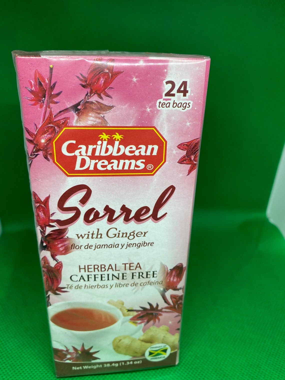 Jamaican Sorrel & Ginger Tea, Grown Locally and Packaged in Jamaica - Etsy