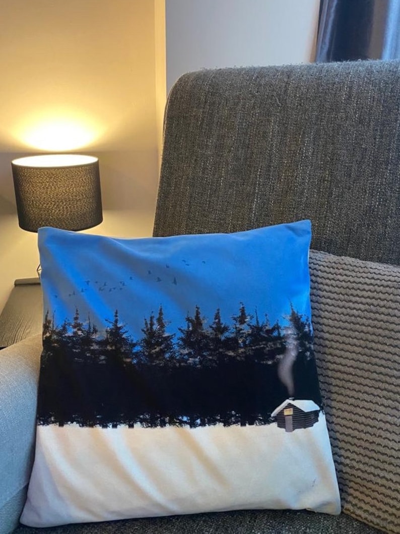 Estonian Flag Inspired Cushion Cover Estonian Art Estonian - Etsy