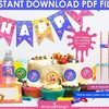 Splatoon Invitation Kit Splatoon 2 Digital Card Splatoon Birthday ...