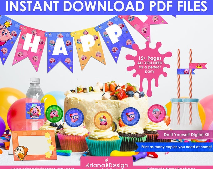 Splatoon Centerpieces Printables | Splatoon 2 Table Decoration ...