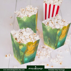 Legend of Zelda Party Decorations | Legend of Zelda Printable Birthday ...