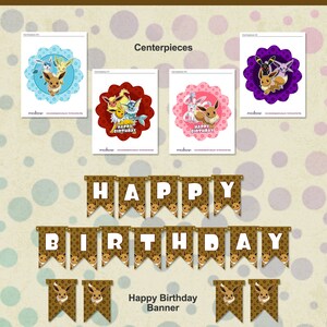 Evolutions Party Decorations Evolutions Printable Birthday - Etsy