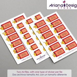 Video Game Personalized Name Tags, Video Game School Stickers, Video ...