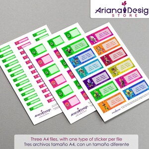 Splatoon Name Tags Splatoon 2 School Stickers Splatoon Labels Splatoon ...