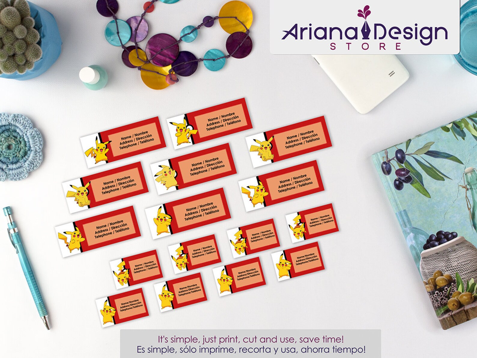 Video Game Personalized Name Tags, Video Game School Stickers, Video ...