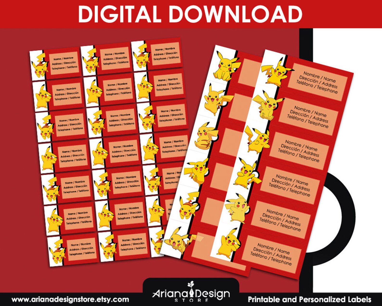 Video Game Personalized Name Tags, Video Game School Stickers, Video ...