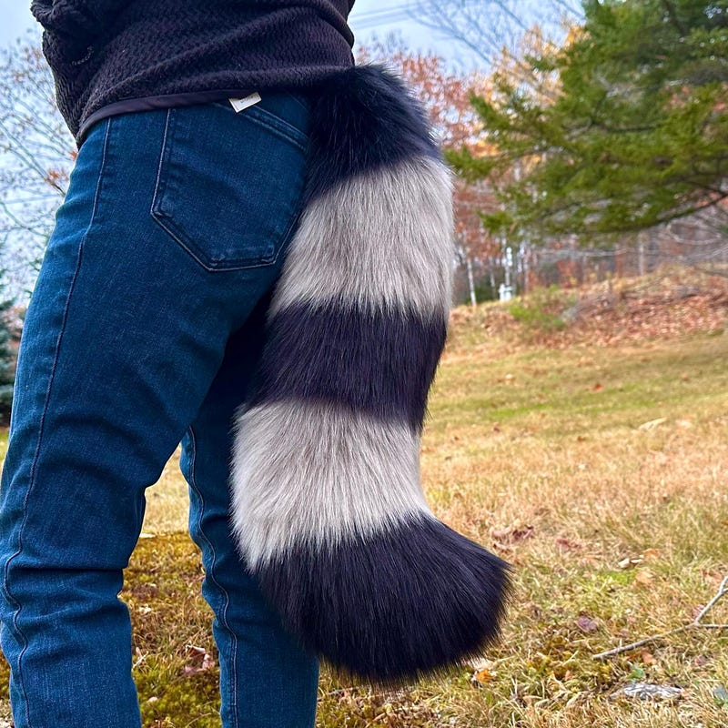 Raccoon Tail for Fursuits - Etsy