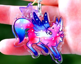 Acrylic Keychain Furry - Etsy