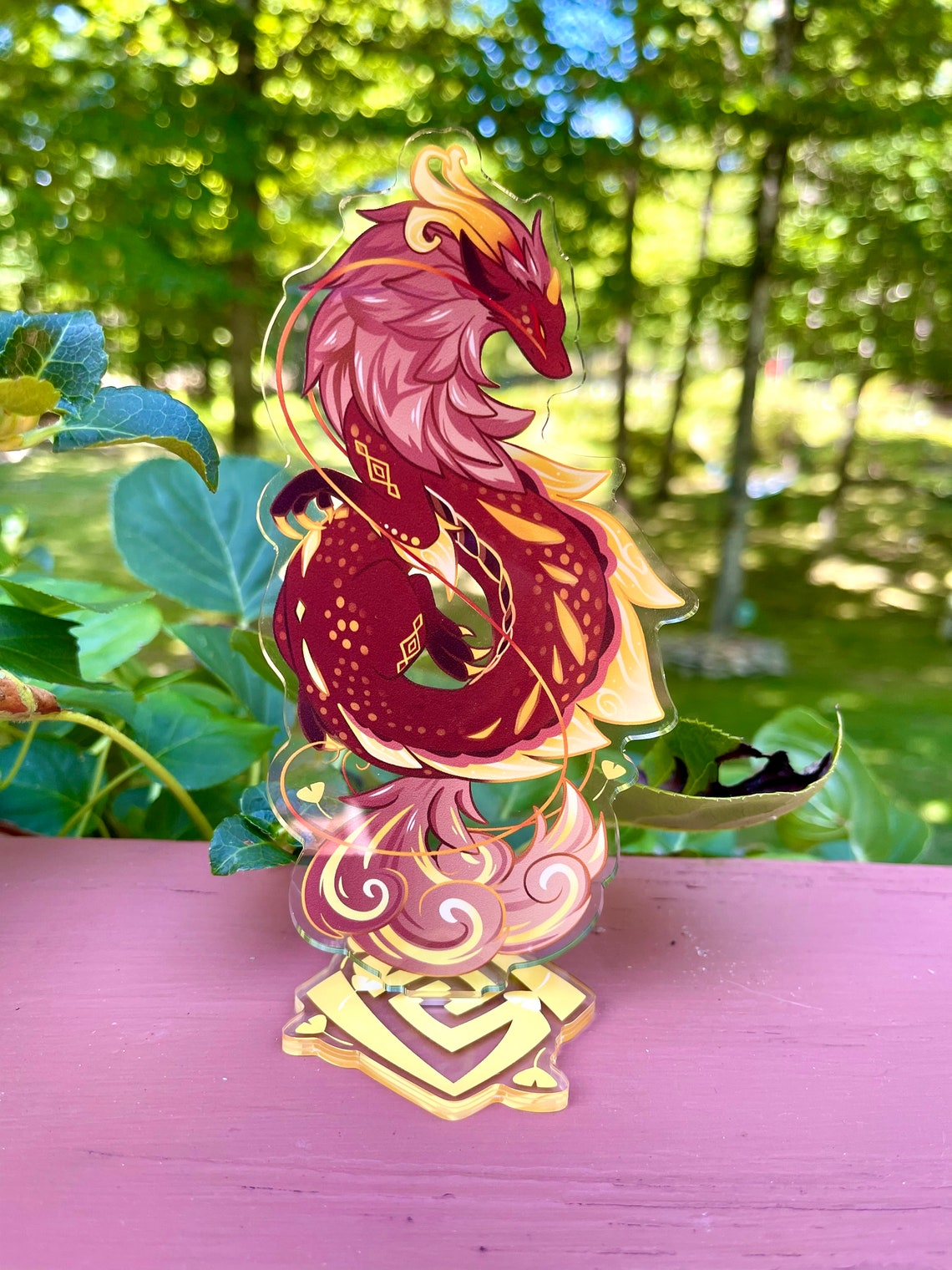 Morax / Rex Lapis / Zhongli 6 Inch Dragon Acrylic Standee - Etsy