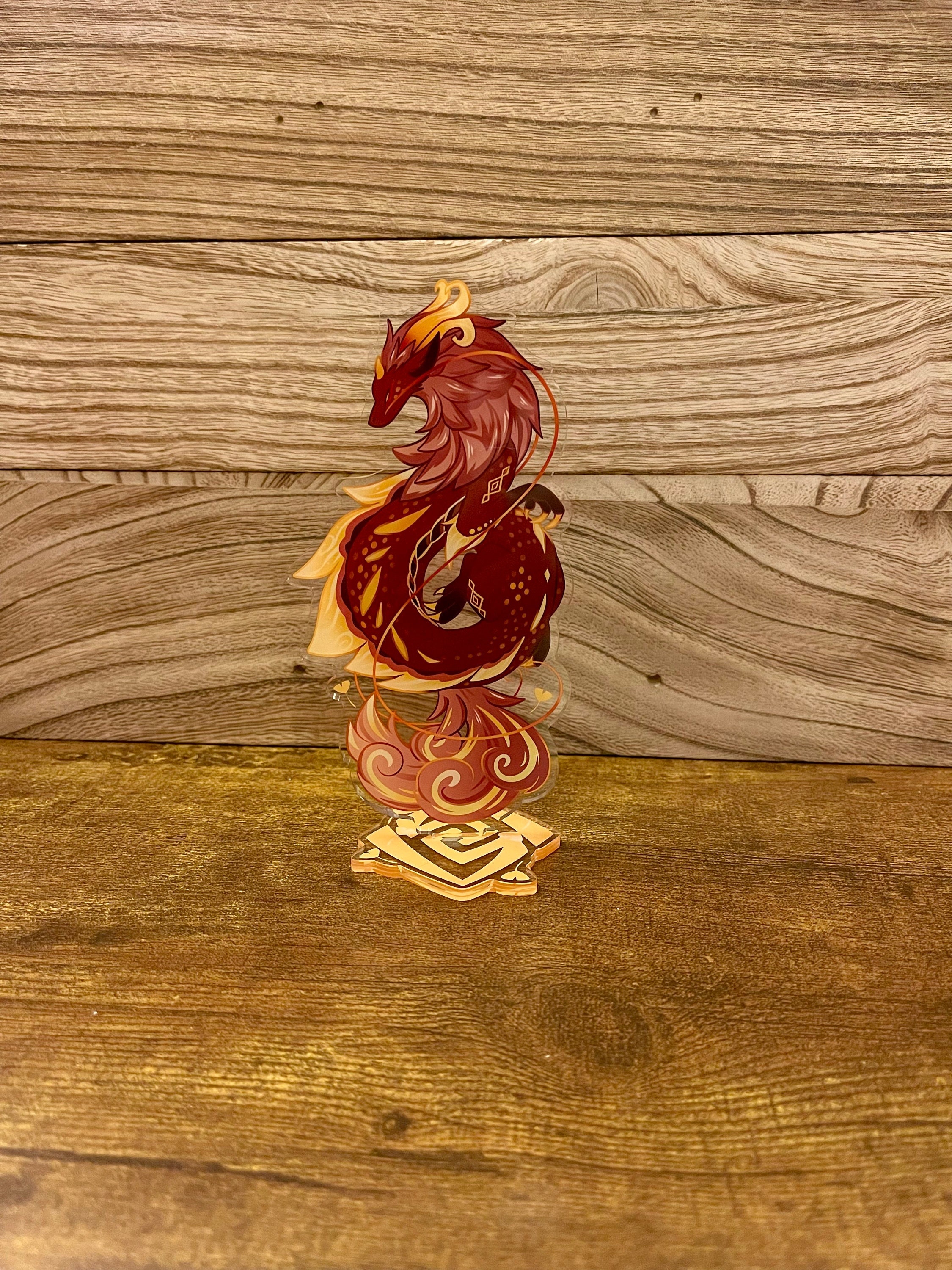 Morax / Rex Lapis / Zhongli 6 Inch Dragon Acrylic Standee - Etsy Canada