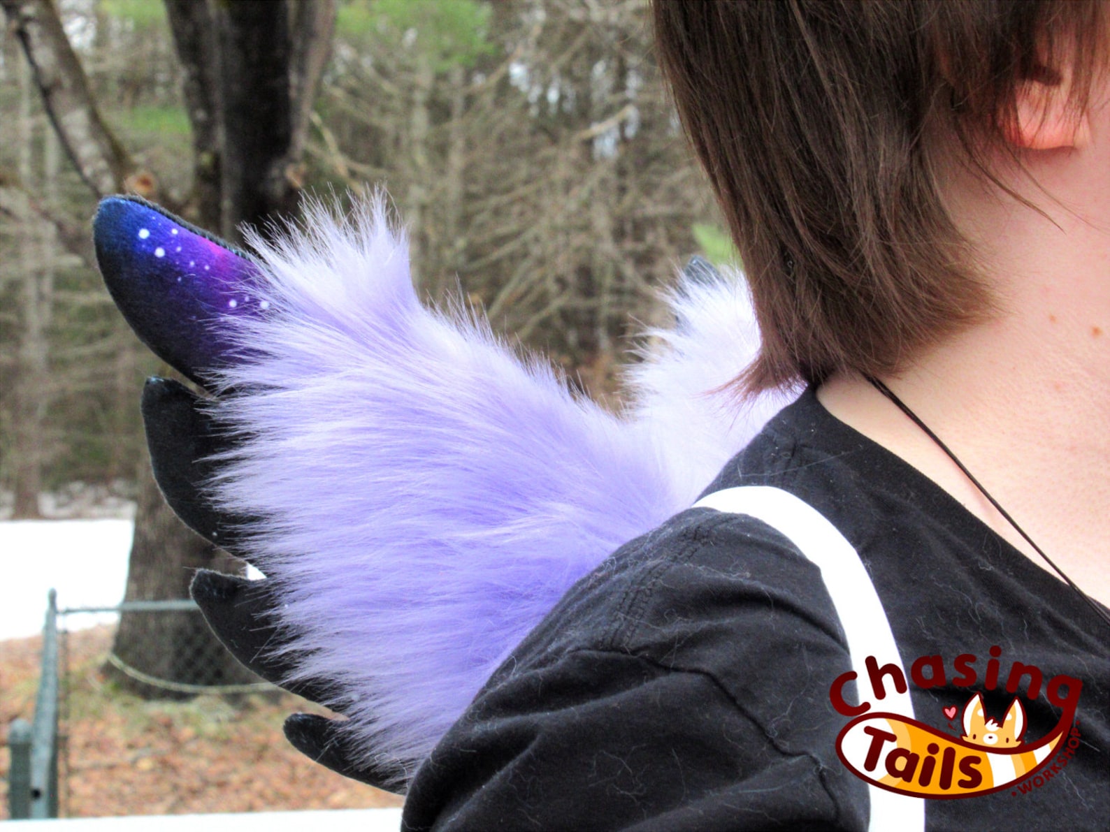 Fluffy Minky Dragon Wings: Chibi Angel Fursuit Cosplay - Etsy