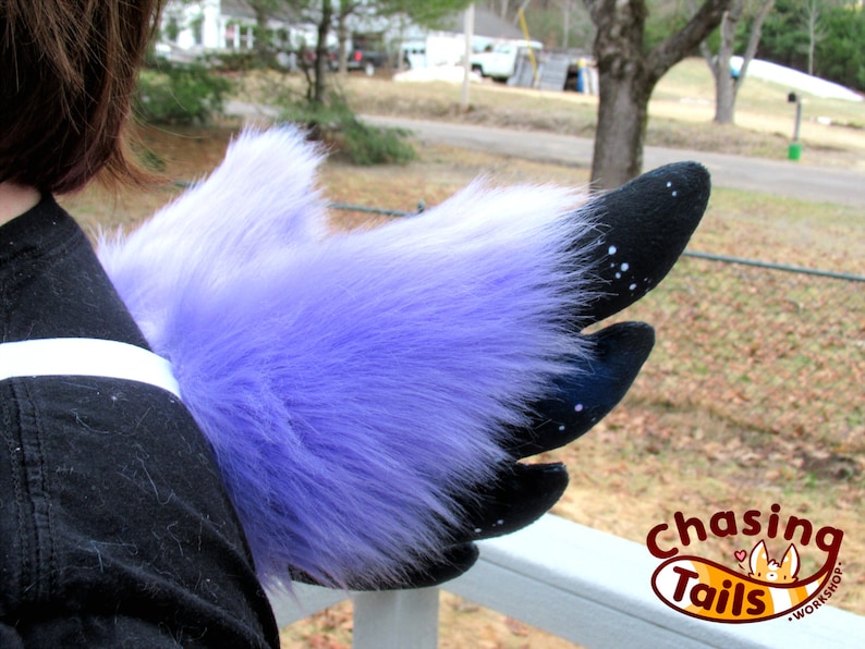 Fluffy Minky Dragon Wings: Chibi Angel Fursuit Cosplay - Etsy