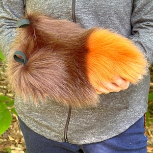 Any Color Bouncy Nub Tail - Fluffy Furry Perky Puppy Cosplay Therian ...