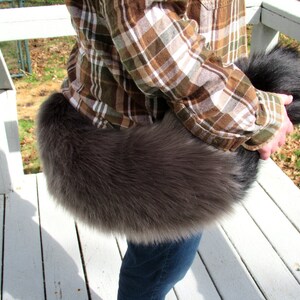 Any Color Fluffy Long Canine Wolf Tail Furry Cosplay Fursuit Plush ...