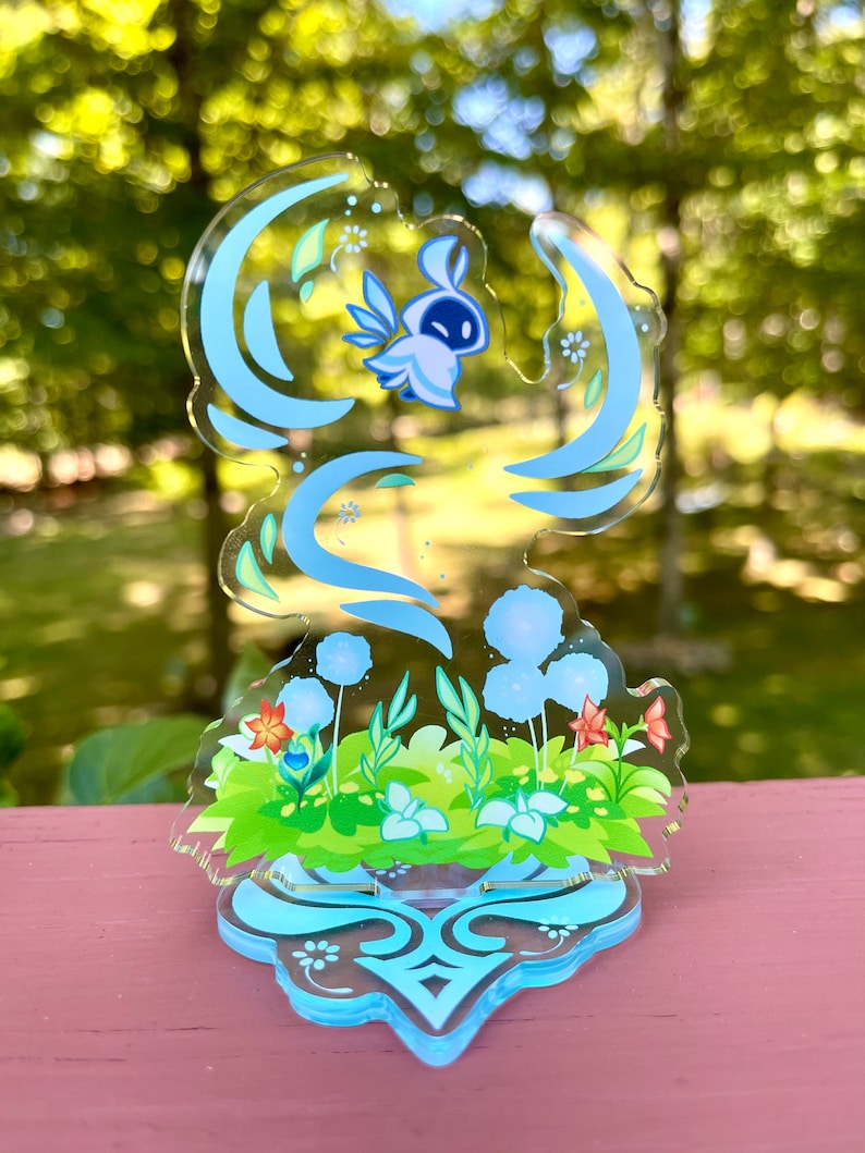 Venti / Barbatos Wind Spirit Acrylic Standee Genshin Impact - Etsy