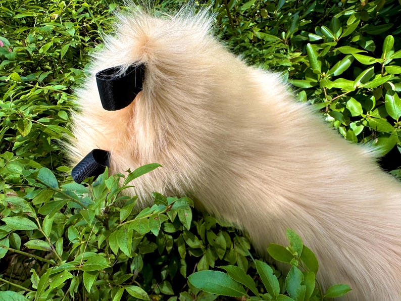 Any Color Wagging Canine or Fox Tail - Wolf Cat Cosplay Bouncy Therian ...