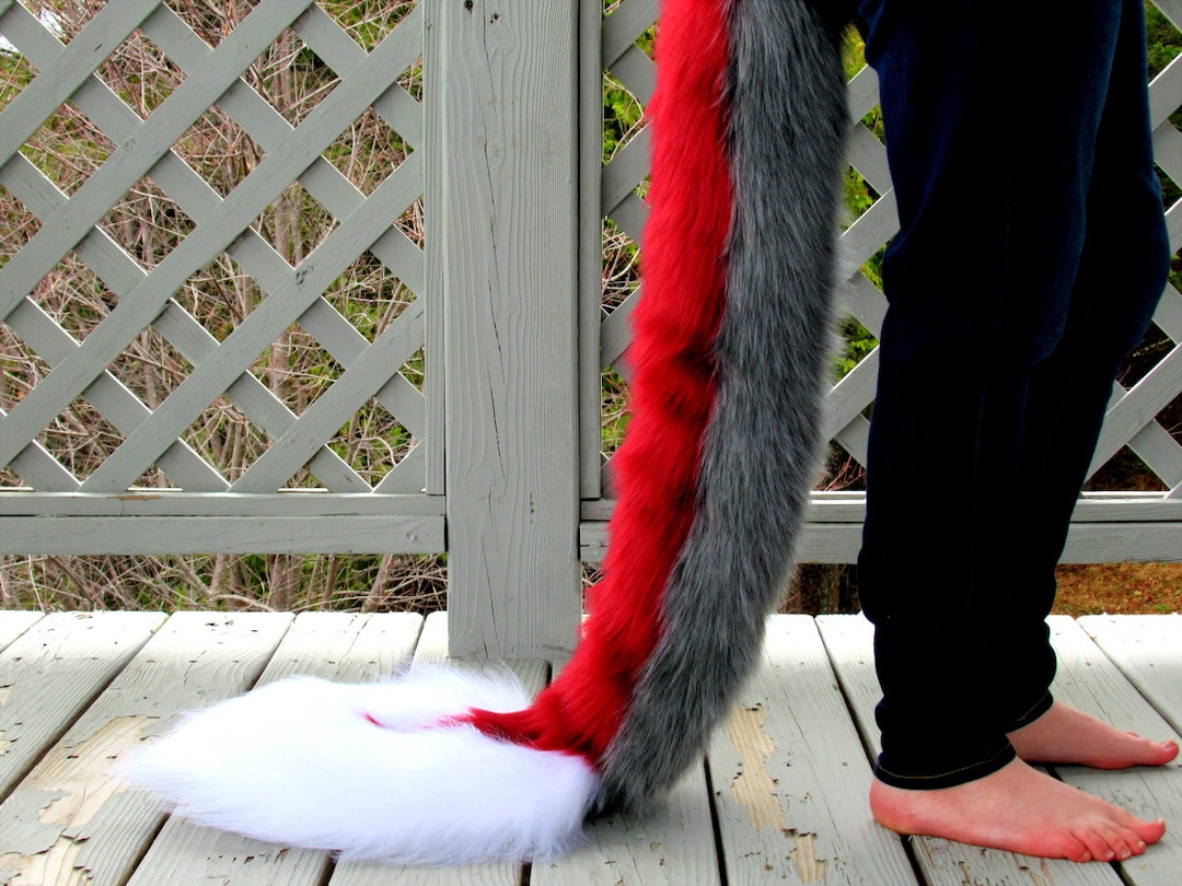 Fluffy Furry Any Color Cosplay Fluffy Tipped Dragon Kirin Wickerbeast ...
