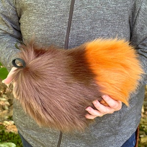 Any Color Bouncy Nub Tail - Fluffy Furry Perky Puppy Cosplay Therian ...