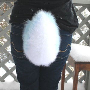 Fluffy Furry Any Color Bouncy Dragon Tail Extra Plush Minky Spikes Cute ...