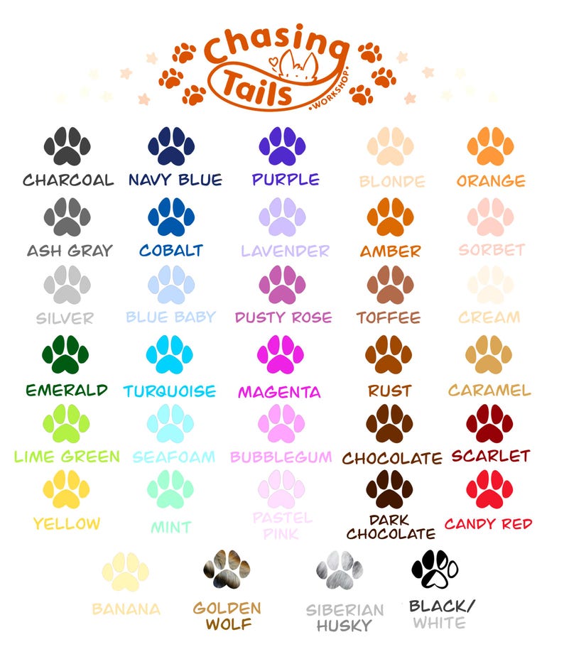 Any Color Raccoon Red Panda Fursuit Tail - Stripe Extra Soft Puffy ...