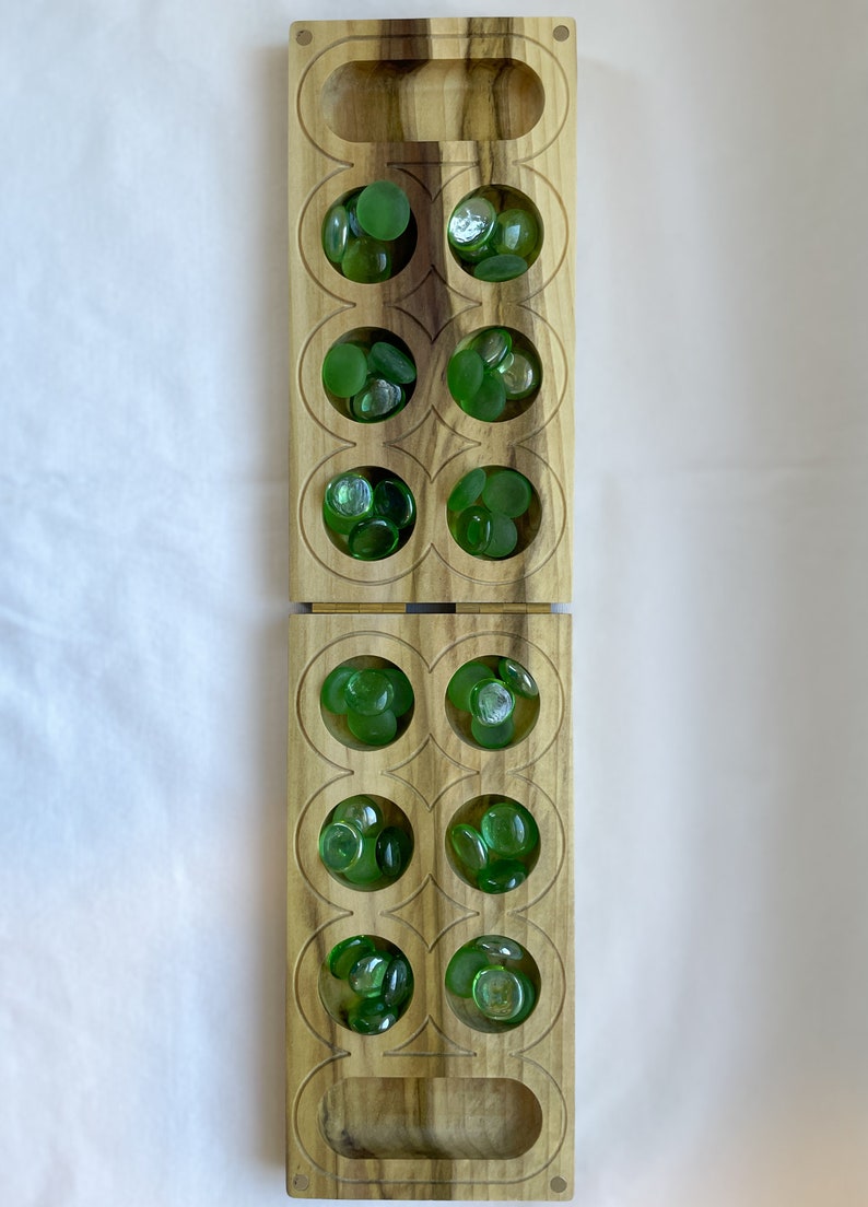 Mancala Game CNC File | DIY | Board Game | Hinging Magnetic | 3D Print ...