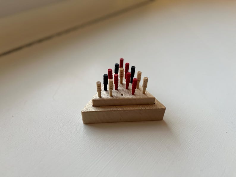 Peg Solitaire Game CNC File: Travel Size Board Game With Storage .SVG ...