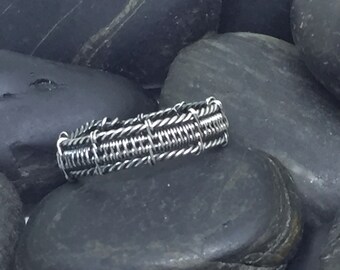 TUTORIAL Double Band Twisted Mens Ring Free Bonus Wire - Etsy