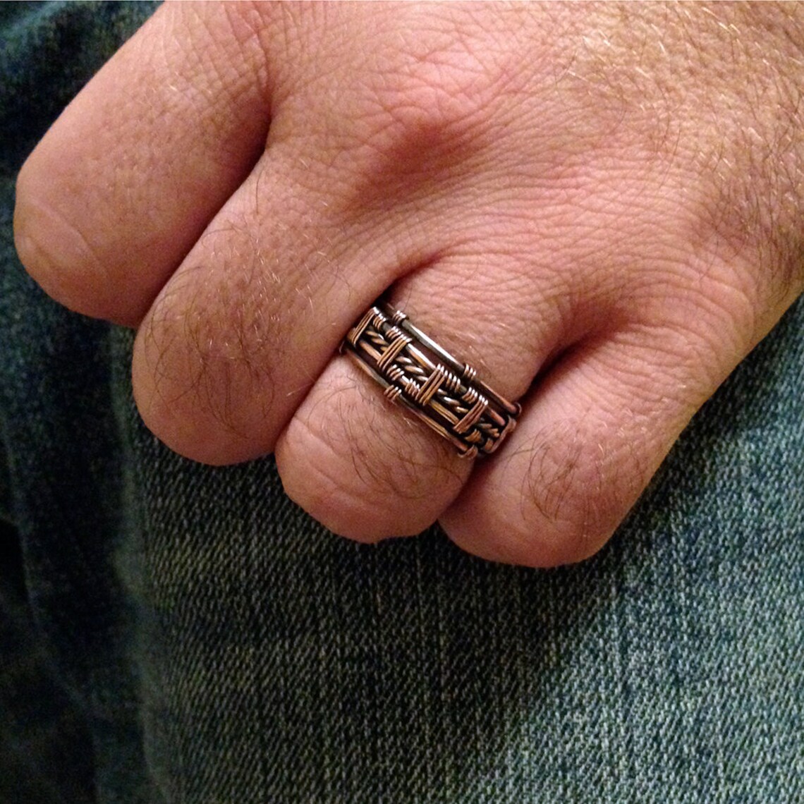 TUTORIAL Twisted Wire Mens Ring Free Bonus Wire Twisting - Etsy