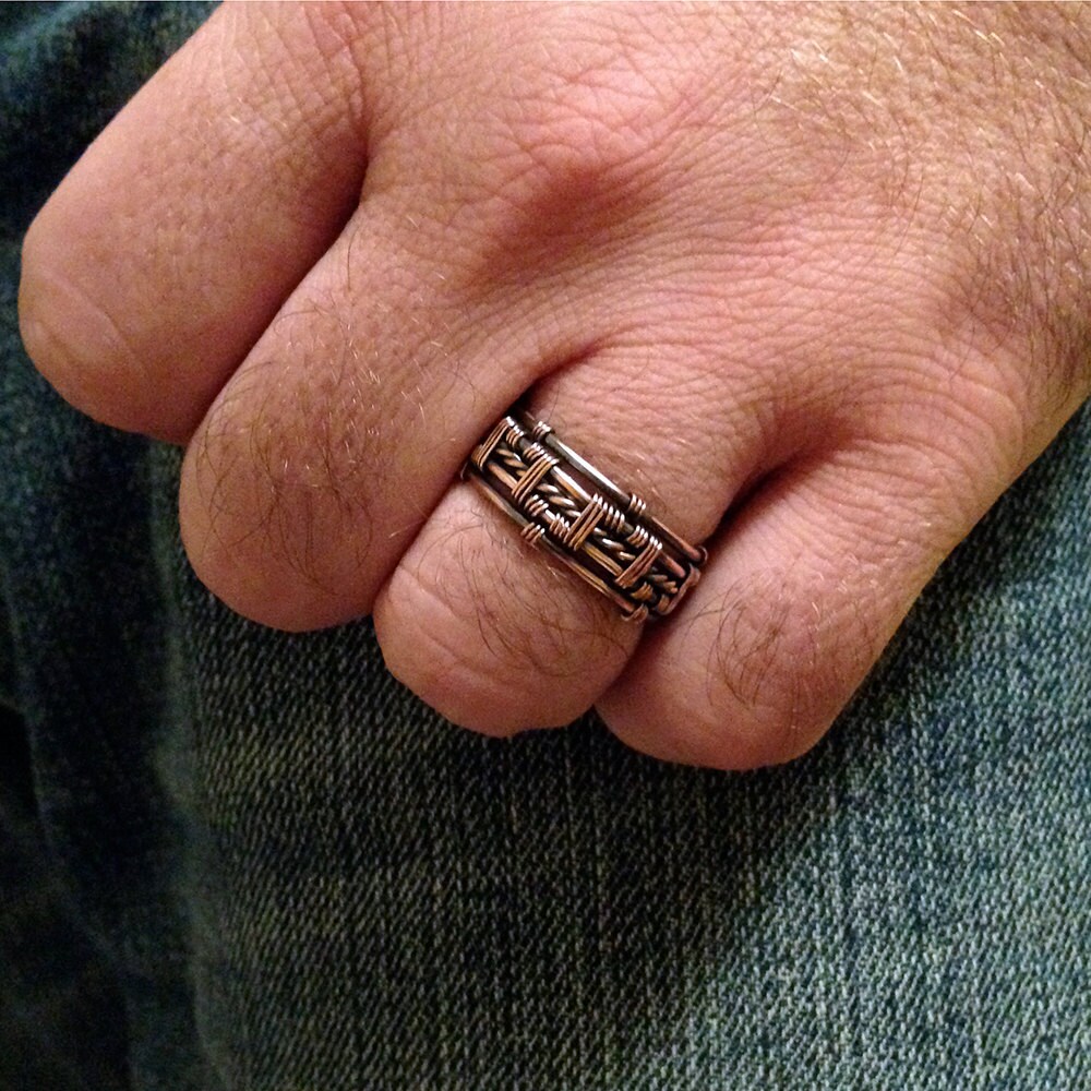 TUTORIAL Twisted Wire Mens Ring Free Bonus Wire Twisting - Etsy