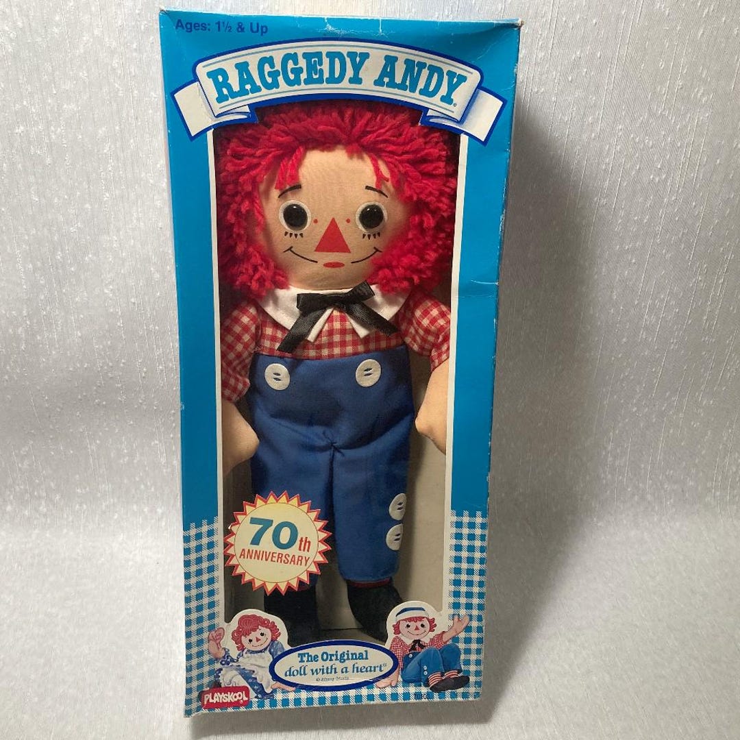 Vintage Playskool Andy Doll - Etsy