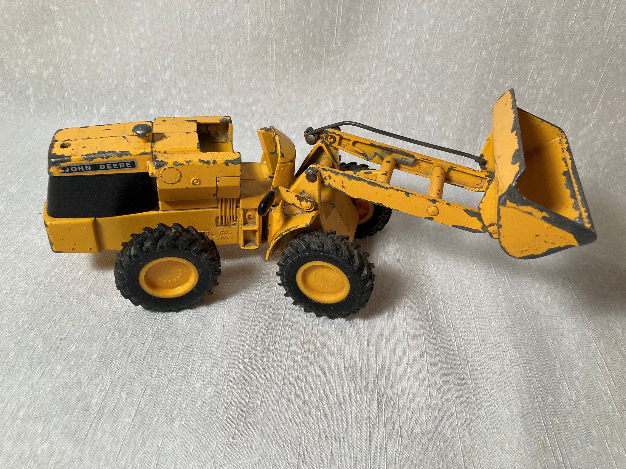 Vintage John Deere Articulating Front Loader Die Cast 1:16 Toy - Etsy