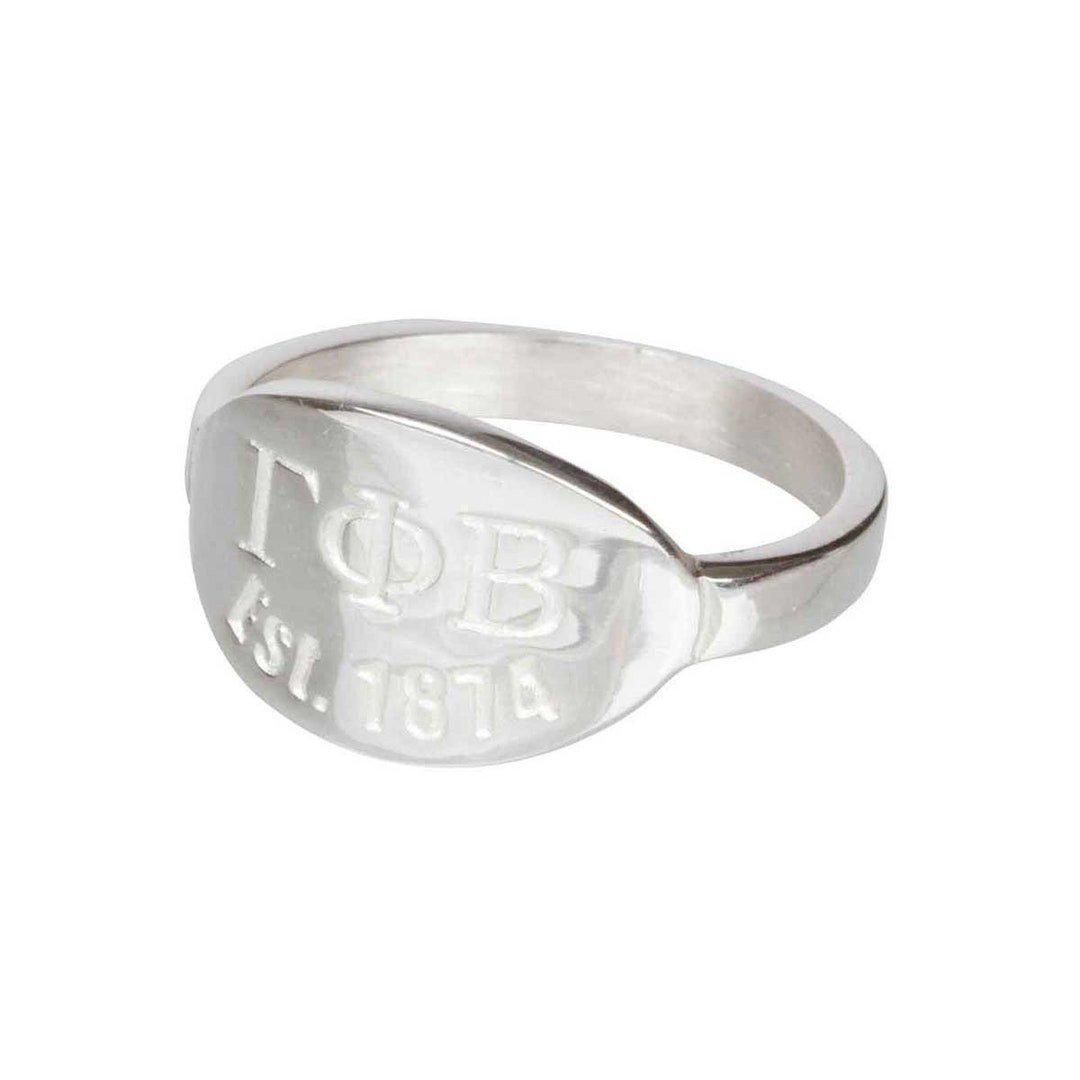 Gamma Phi Beta Silver Ring - Etsy