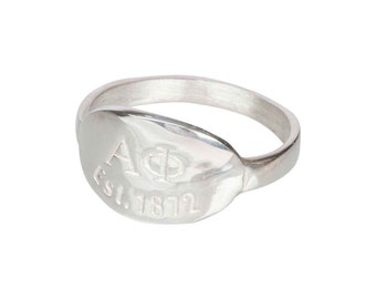 Alpha Phi Ring - Etsy