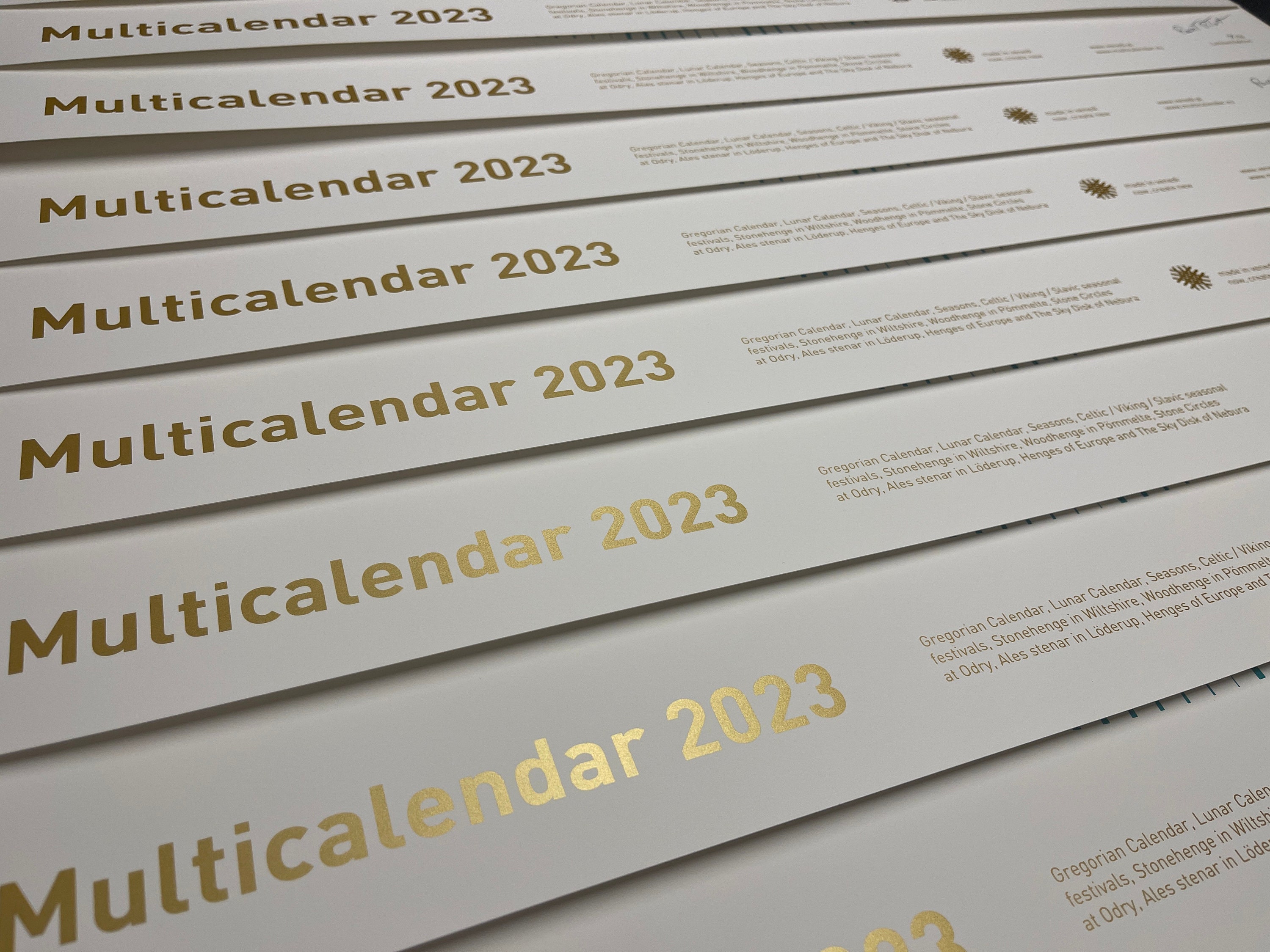 Multicalendar 2023 - Etsy