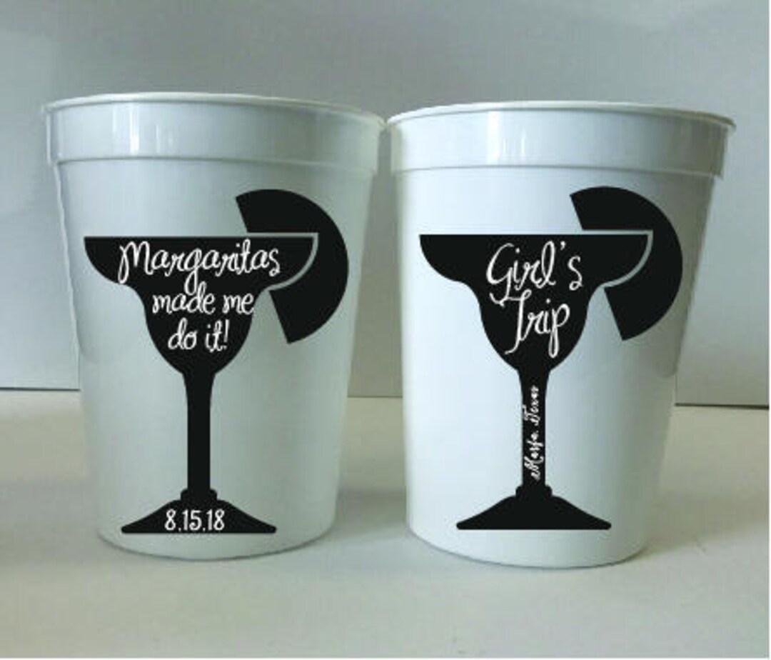 Girls Trip Cups, Girls Weekend, Personalized Event Cups, Personalized ...