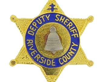 Riverside County Sheriff Badge | Etsy