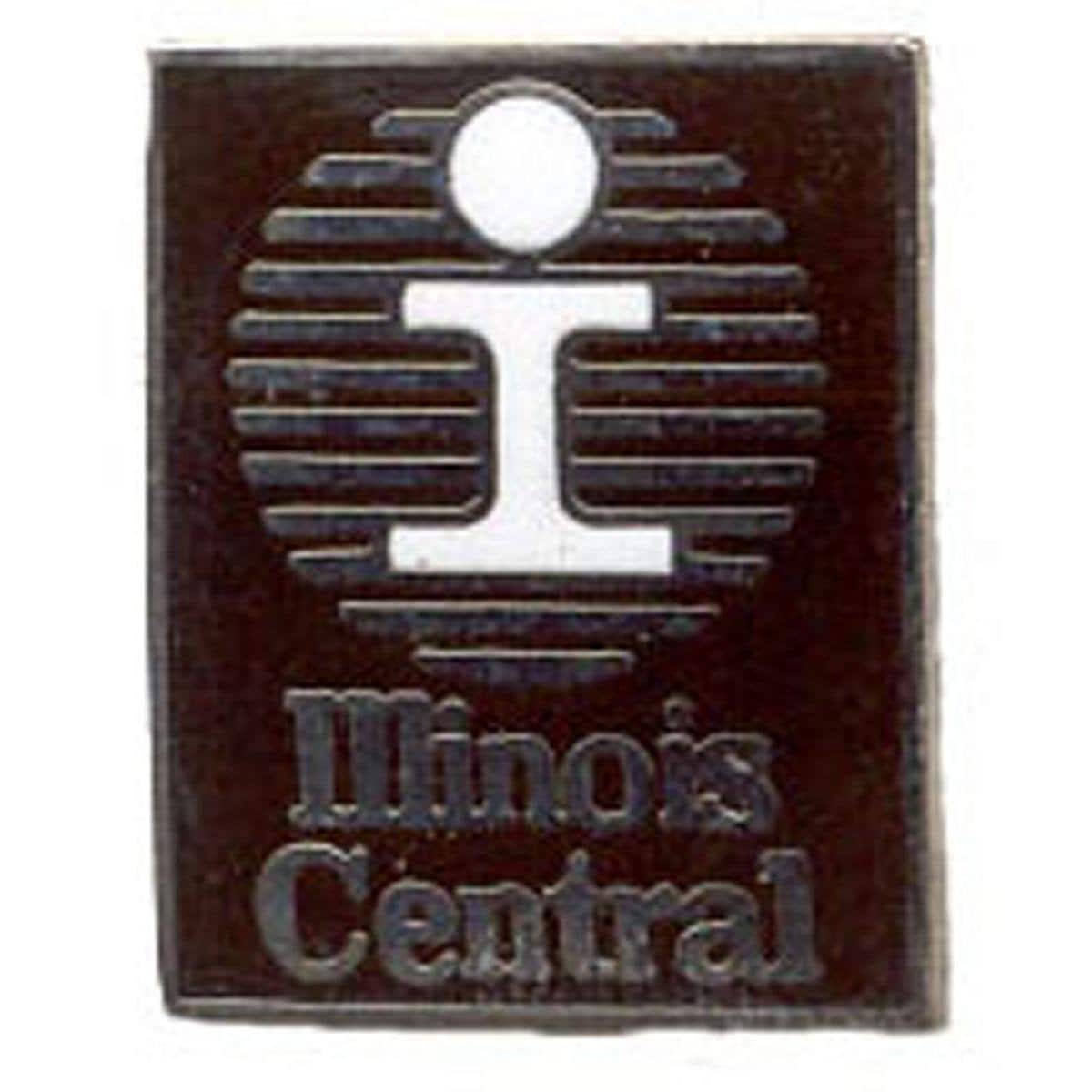 Illinois Central Railroad Logo Pin 1 - Etsy