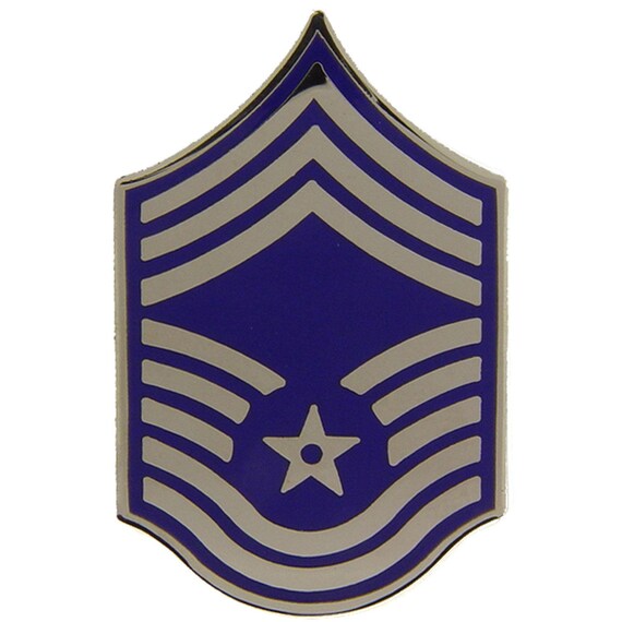 U.S. Air Force E9 Chief Master Sergeant Pin 1 3/4 - Etsy