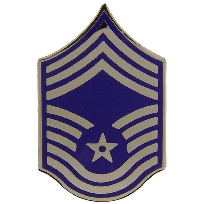 U.S. Air Force E9 Chief Master Sergeant Pin 1 3/4 - Etsy