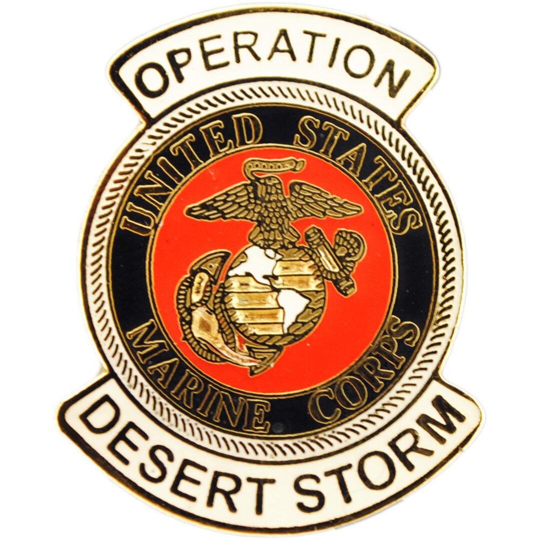 U.S.M.C. Operation Desert Storm Pin 1 - Etsy