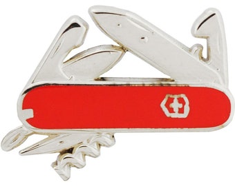 Swiss Army Knife Pin - Etsy