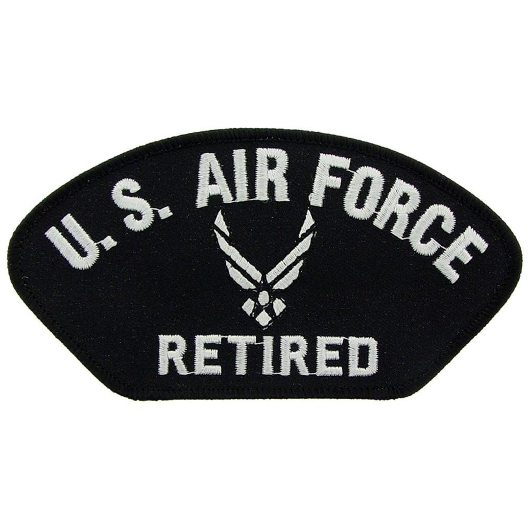 U.S. Air Force Logo Retired Hat Patch 2 3/4 X 5 - Etsy