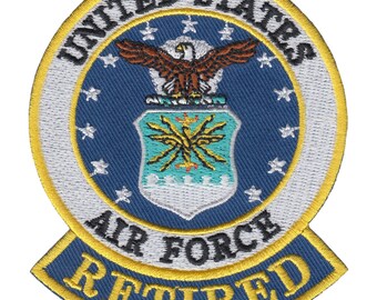 Air Force Retired Pin - Etsy