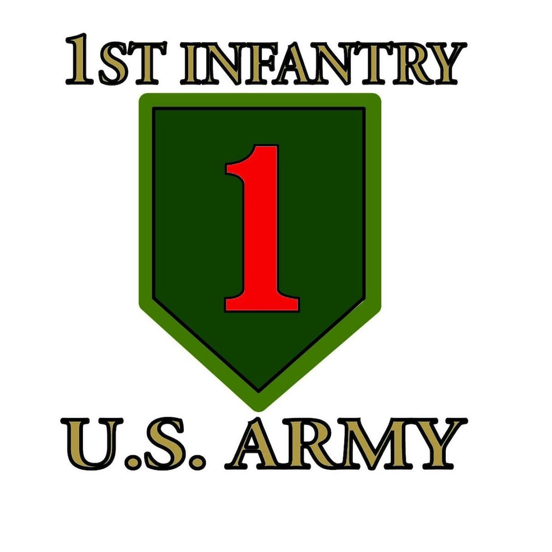 U.S. Army 1st Infantry Division Sticker - Etsy