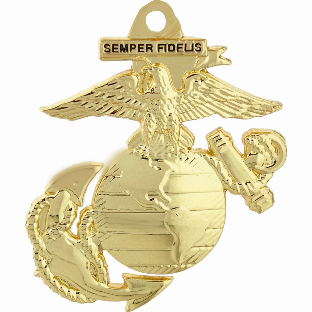 Marine Corps Semper Fidelis Key Ring Military Keychain Collectible ...