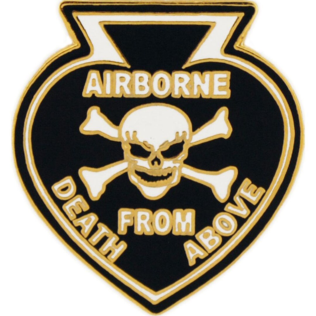 U.S. Army Airborne Death From Above Pin 1 - Etsy