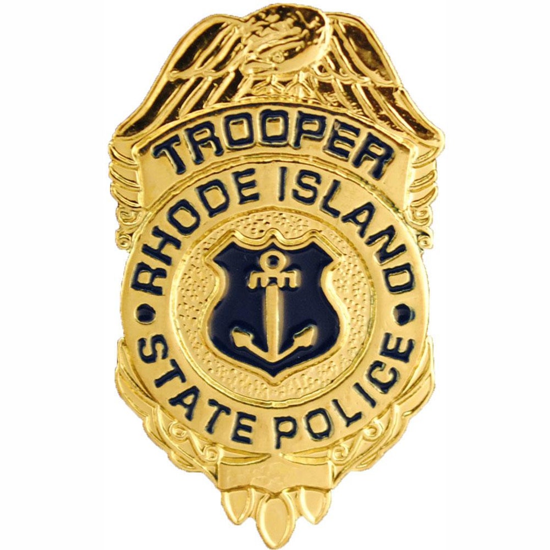 Rhode Island State Police Badge Pin 1 - Etsy